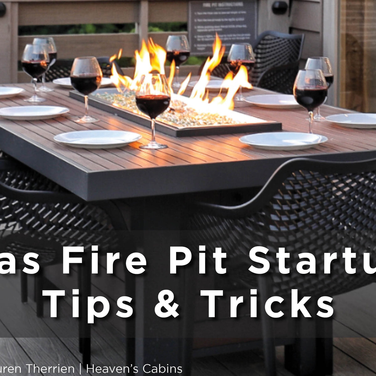 Gas Fire Pit Startup Tips & Tricks – Outdoor GreatRooms