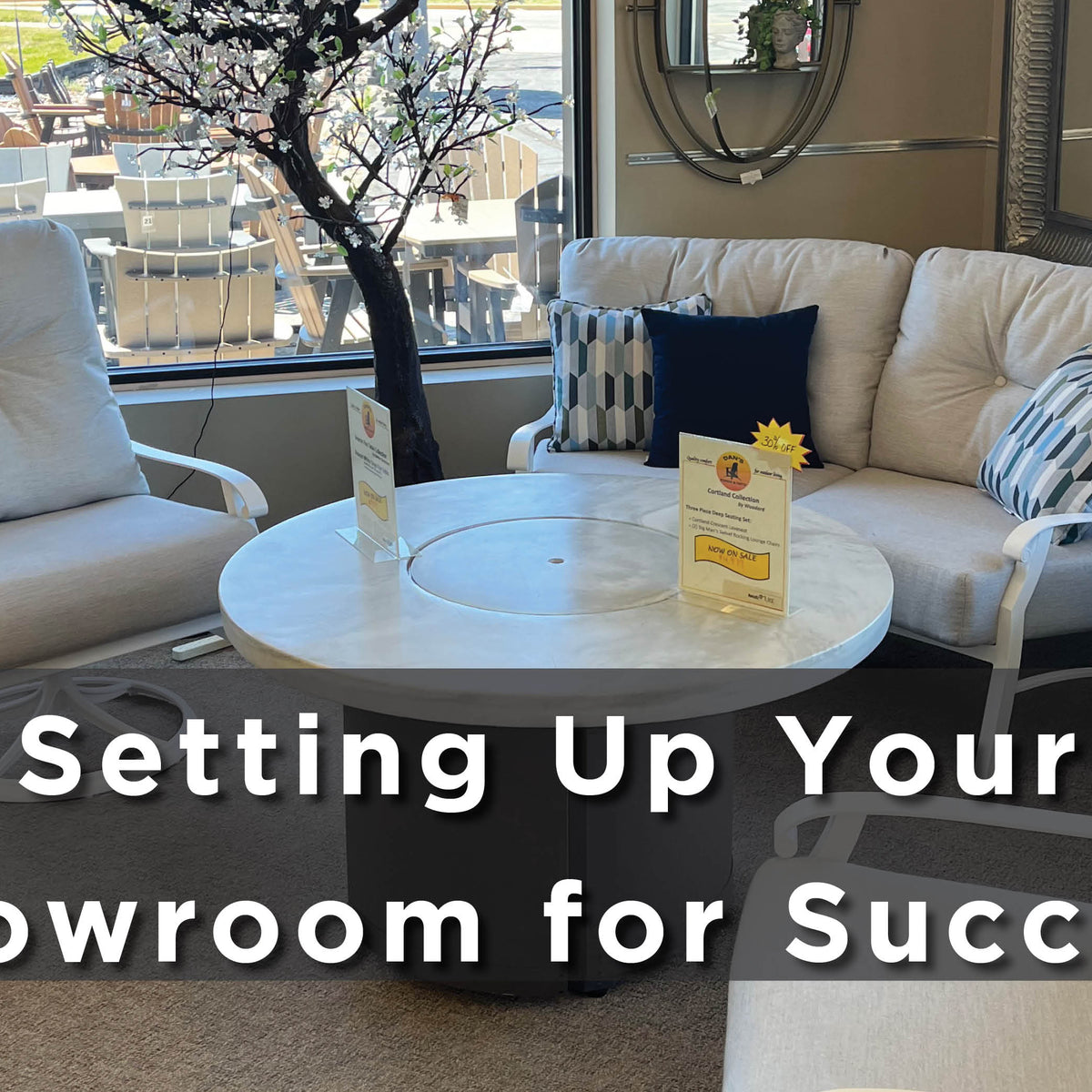 Setting Up Your Showroom for Success – Outdoor GreatRooms
